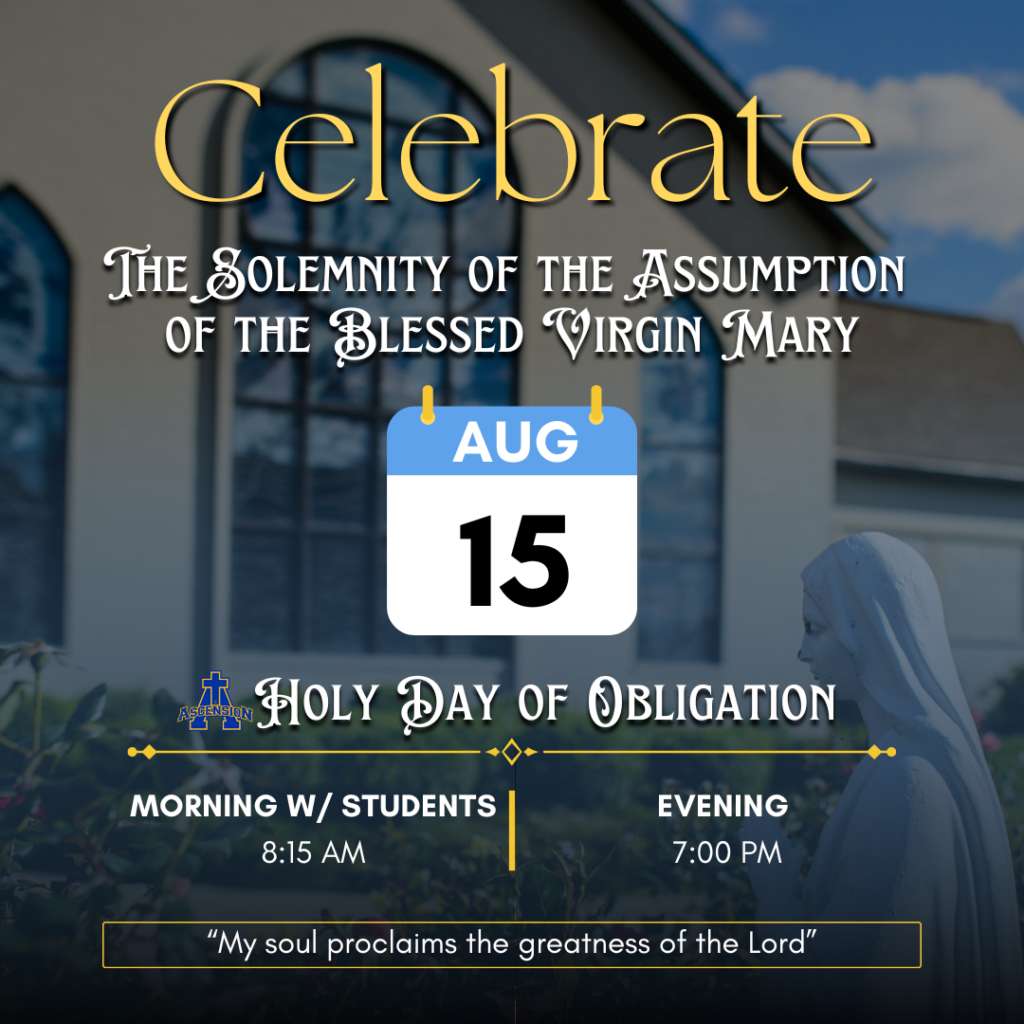 Ascension Parish and School – You’ll want to be a part of this!